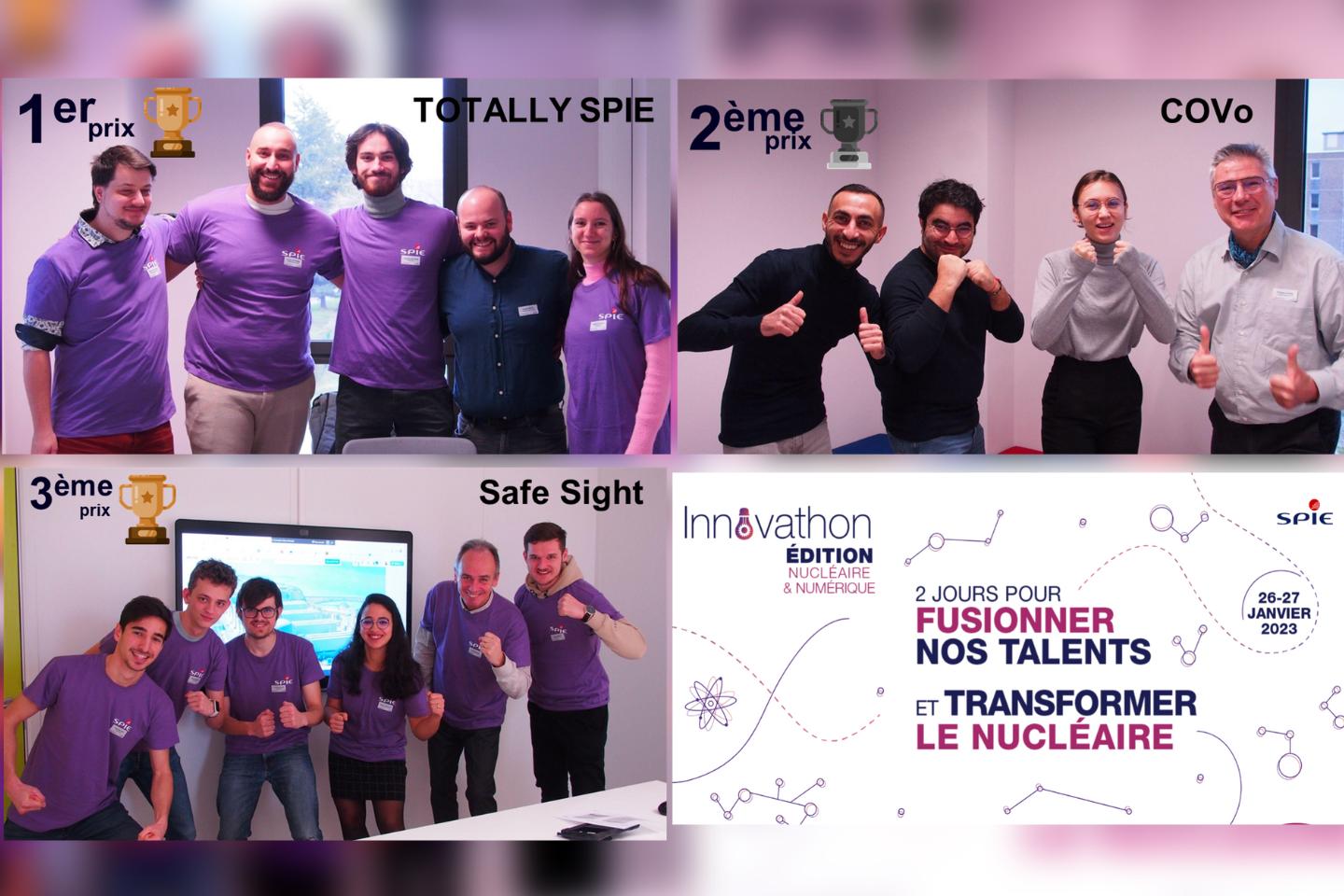 Innovathon SPIE 2023 : pour une filière nucléaire plus attractive ...